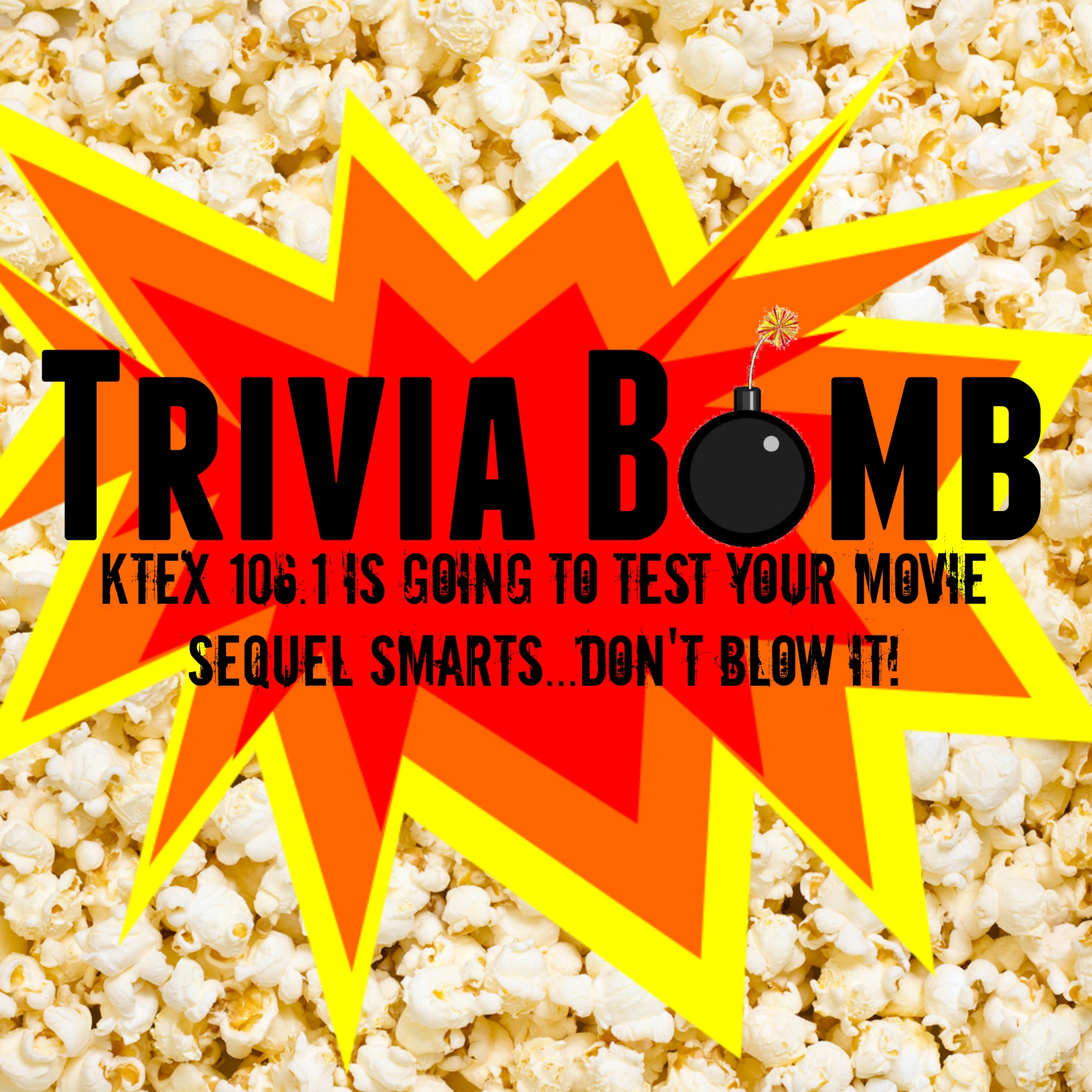Trivia Bomb Poster – KTEX 106.1