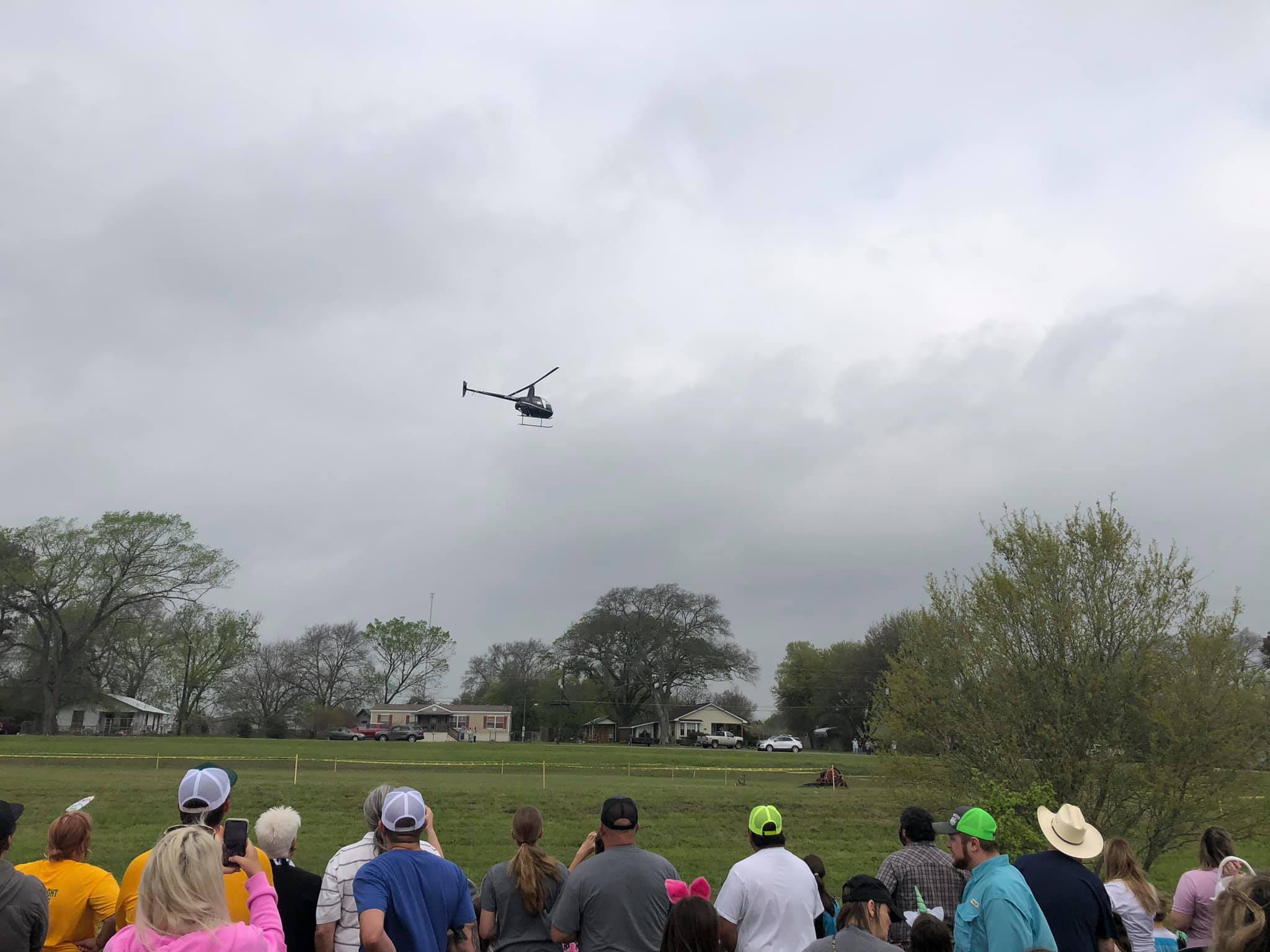 Hildebrandt Meat Market – Helicopter Easter Egg Drop – KTEX 106.1